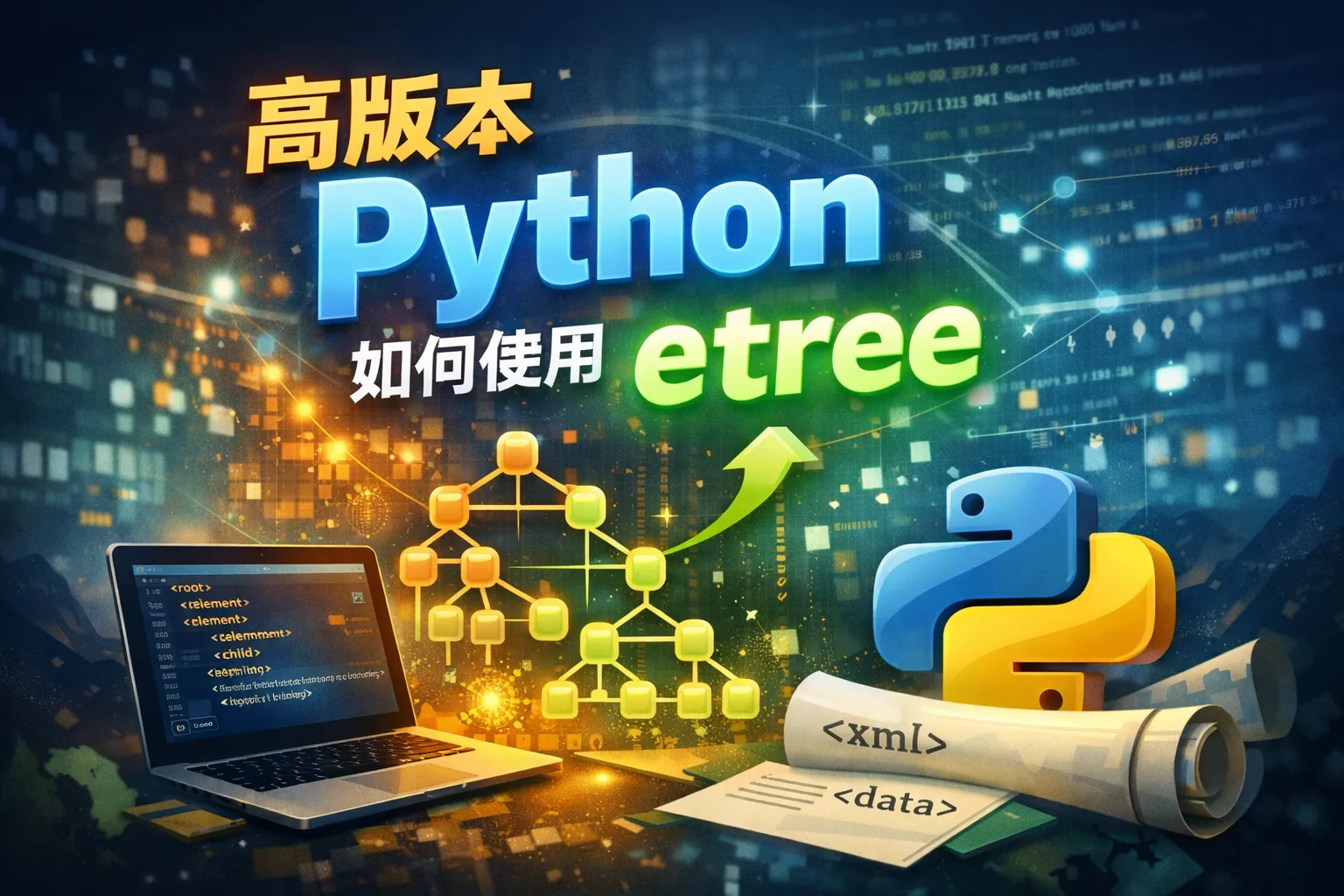 高版本python如何使用etree