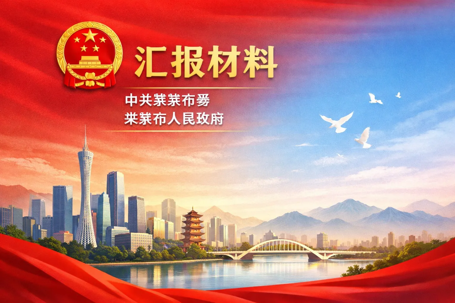 汇报材料左上角如何标注