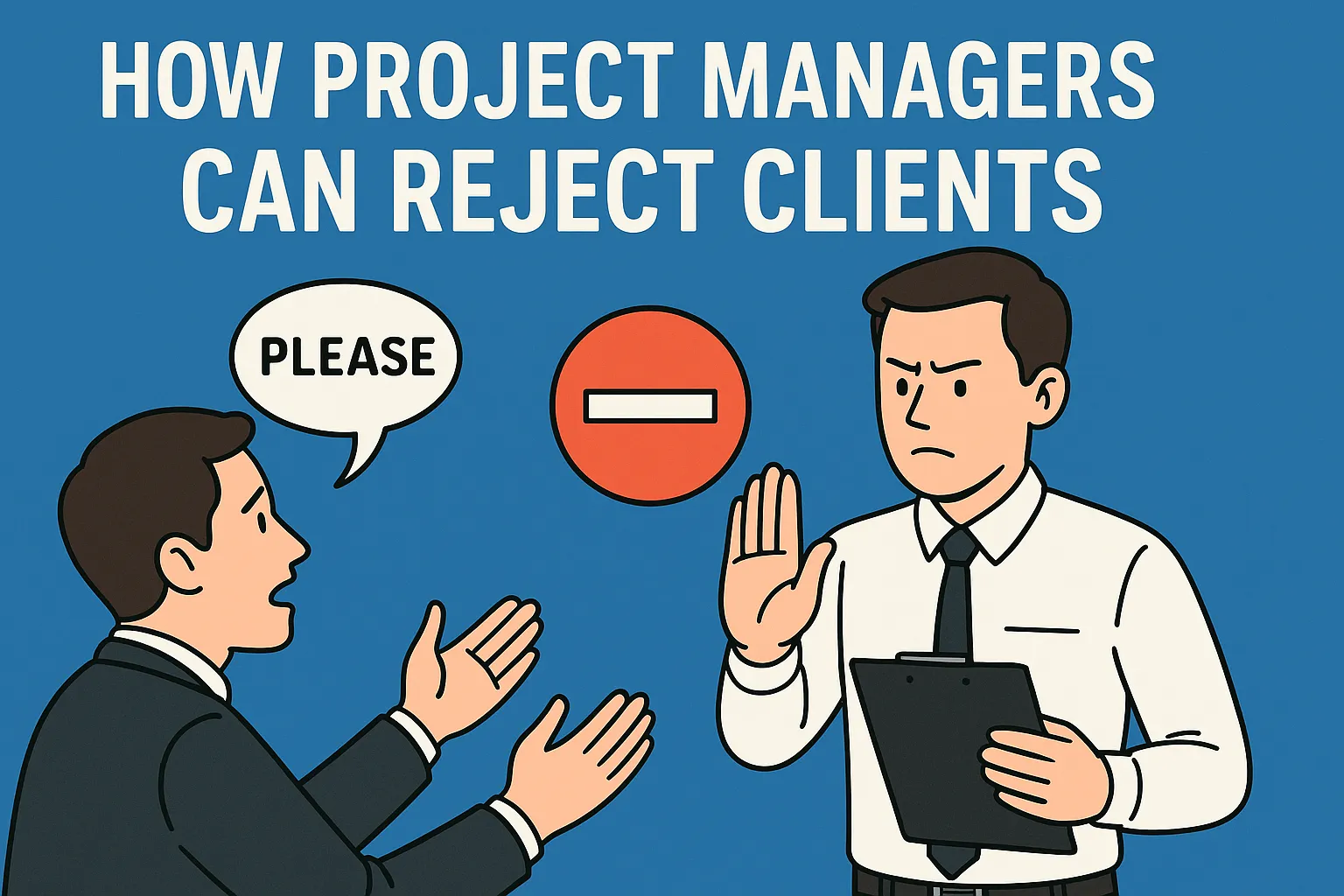 项目经理如何拒却客户