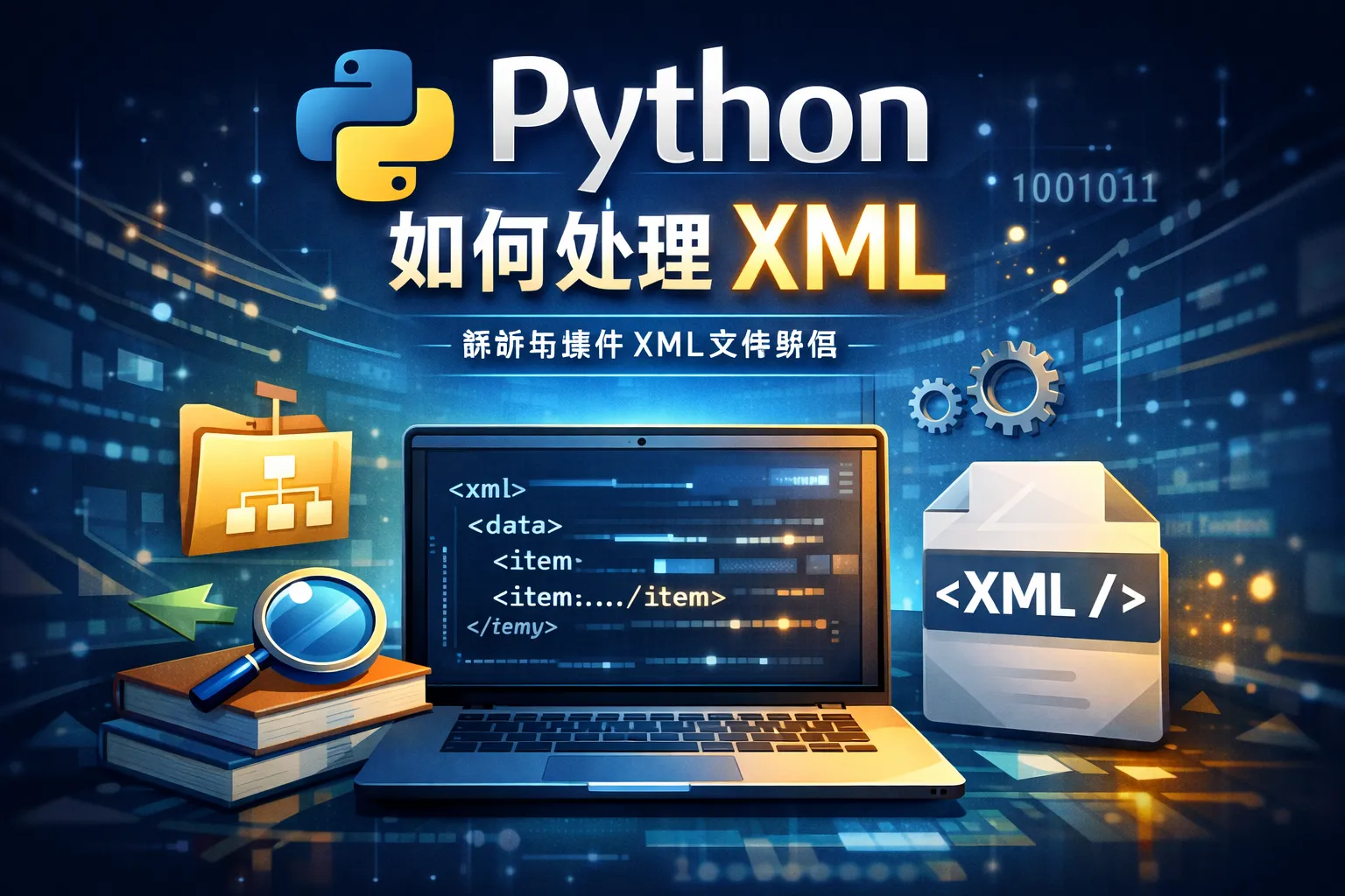 python 如何处理xml