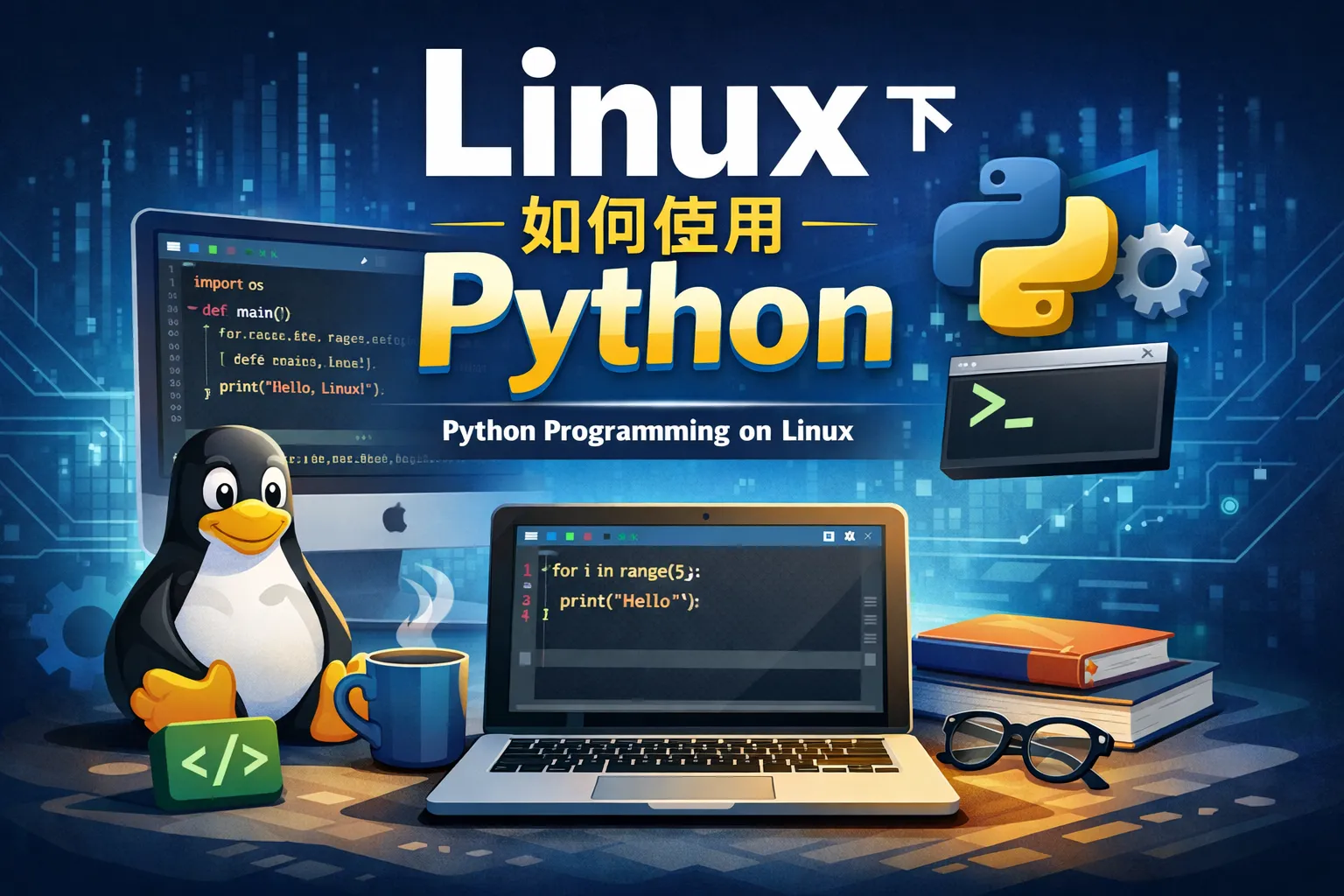 linux下如何使用python