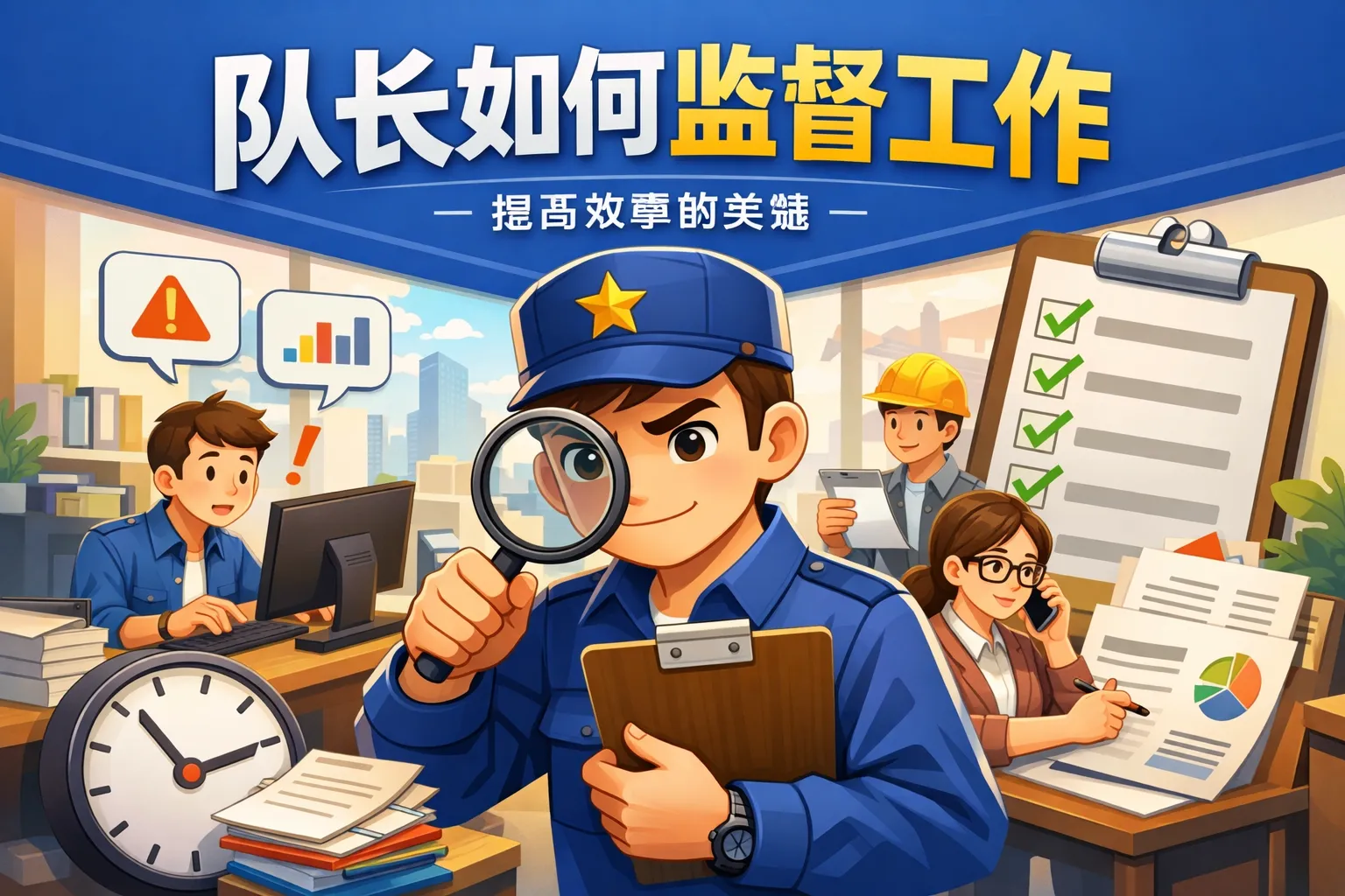 队长如何监督工作