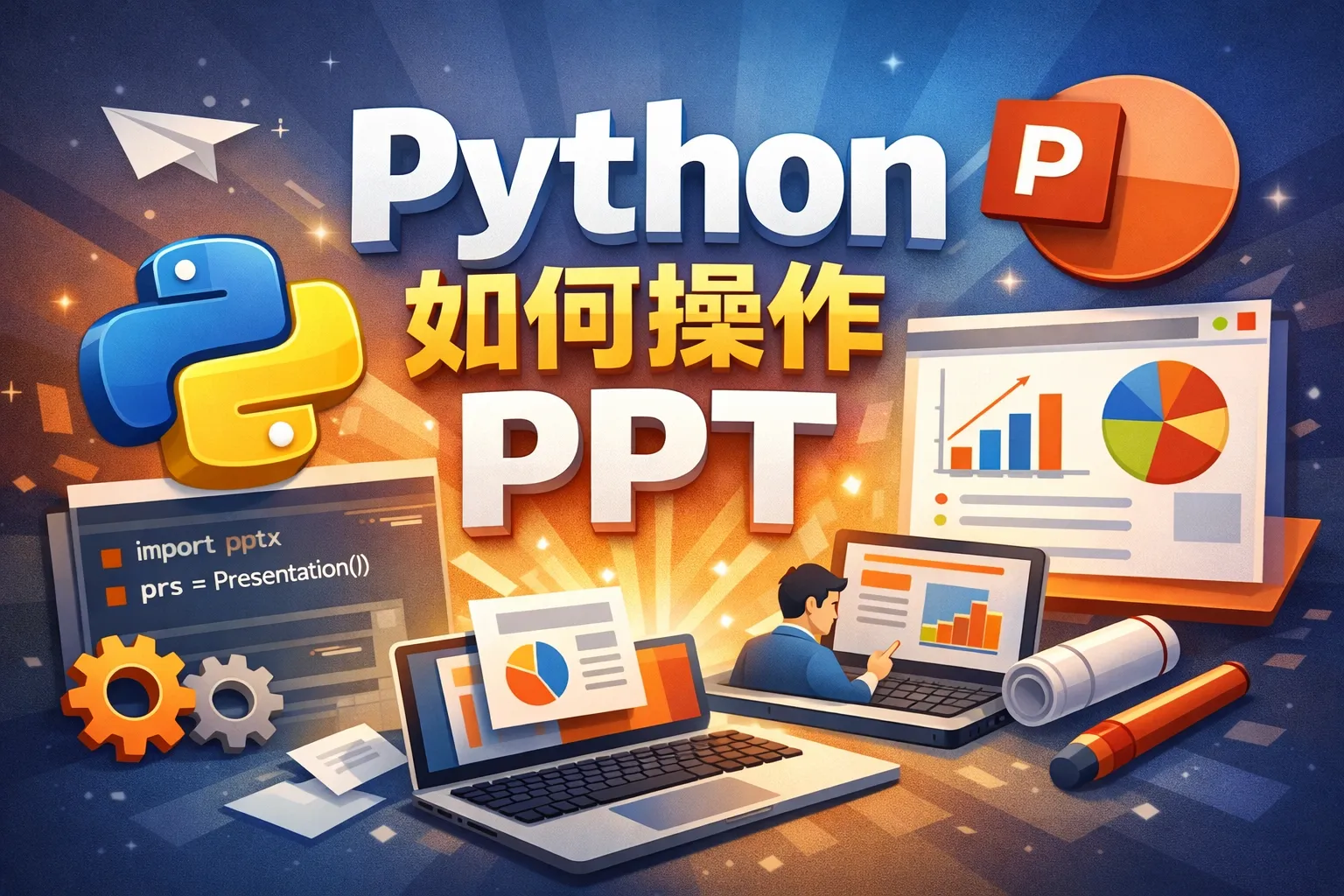 python如何操作ppt