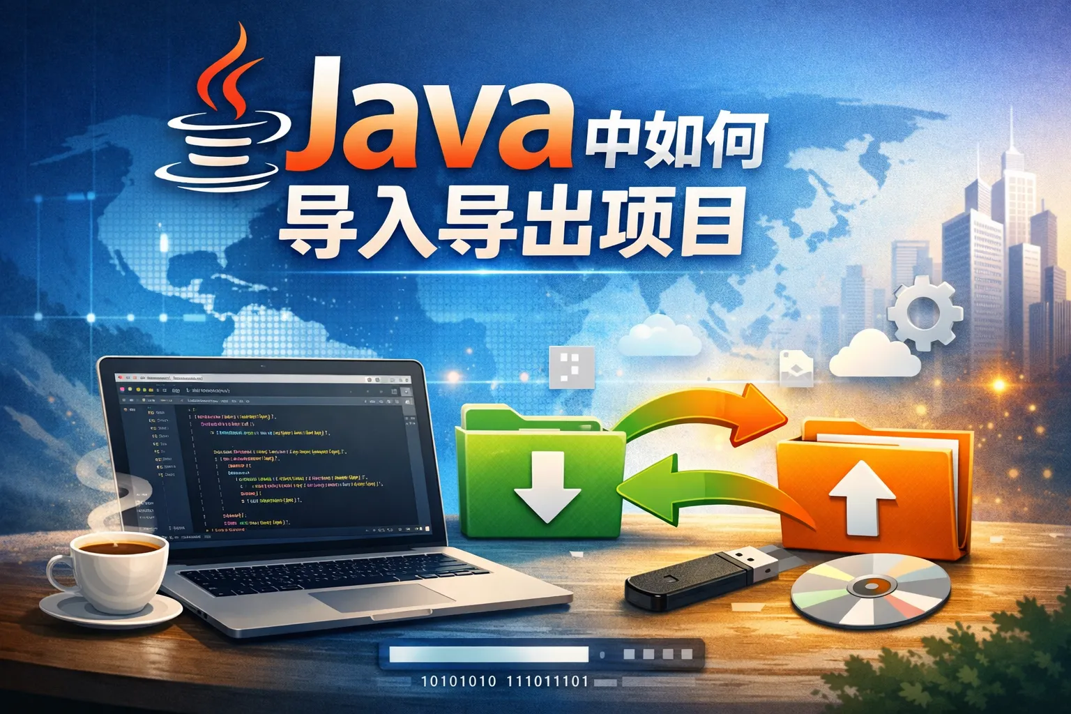 java中如何导入导出项目