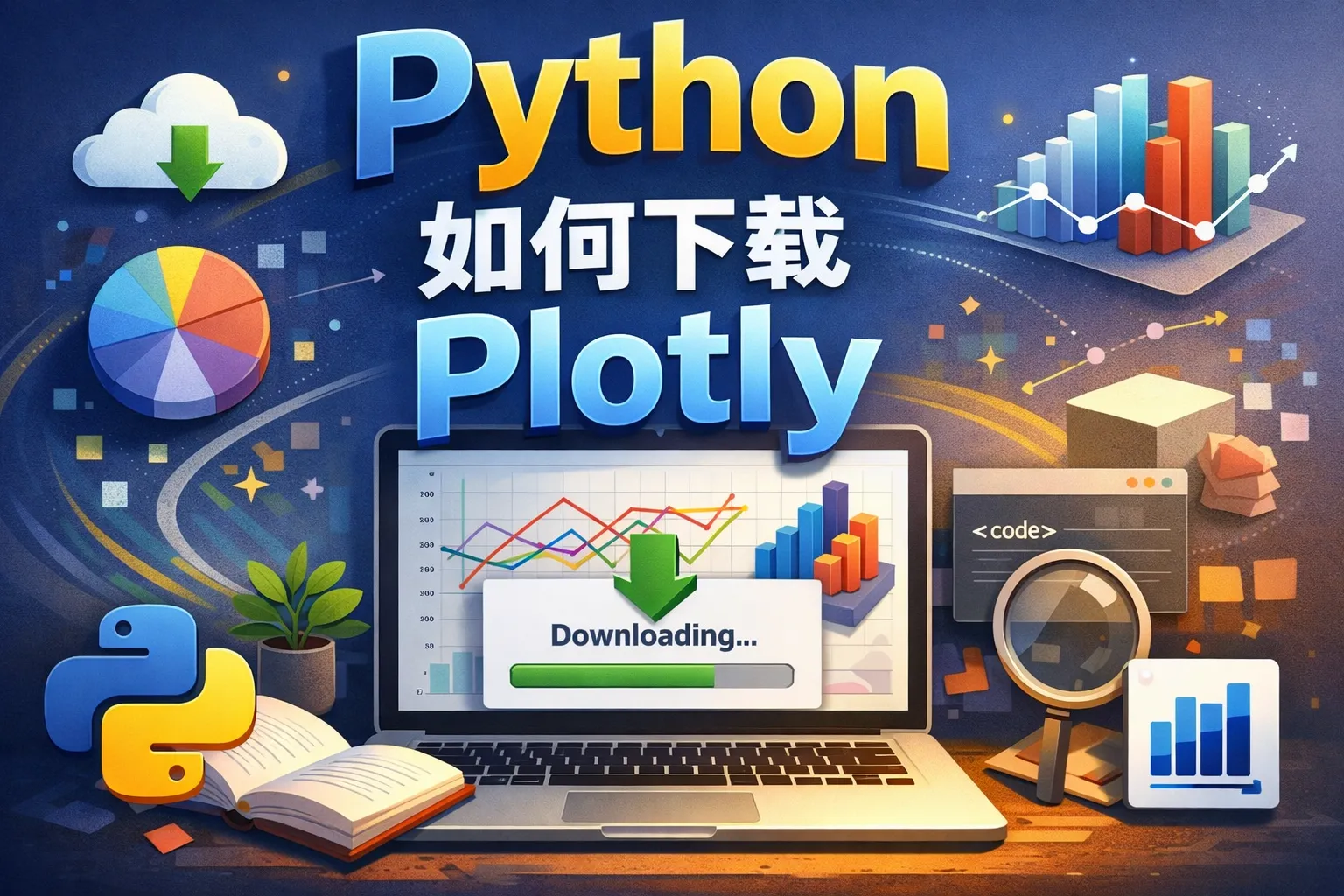 python如何下载plotly