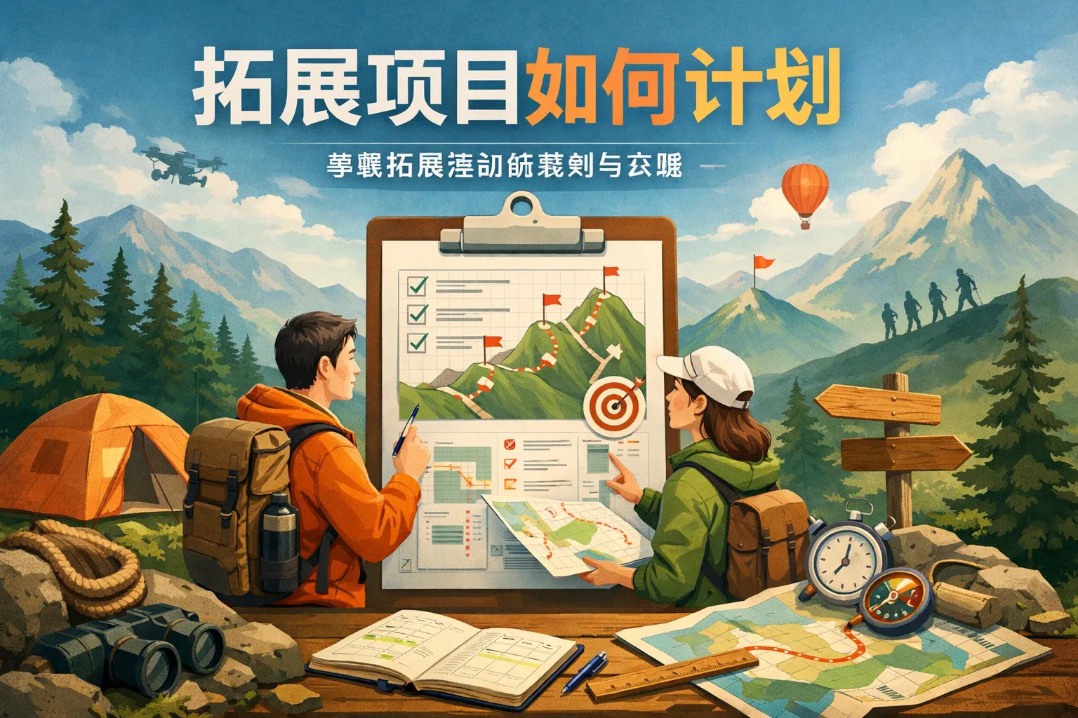 拓展项目如何计划