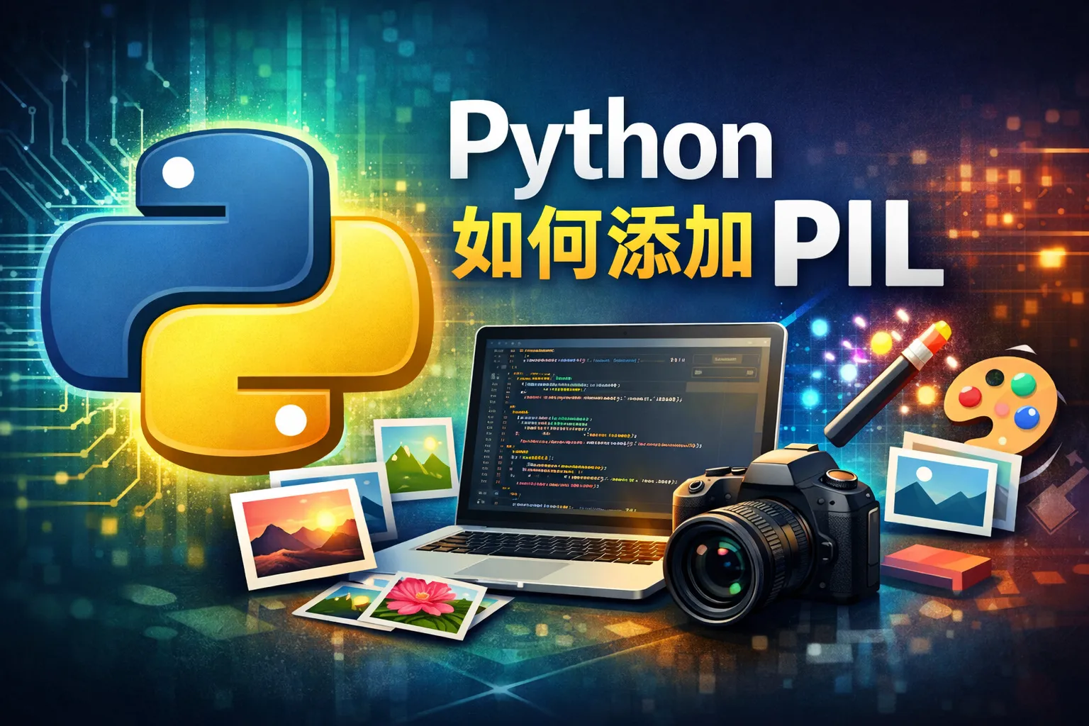 Python如何添加pIL