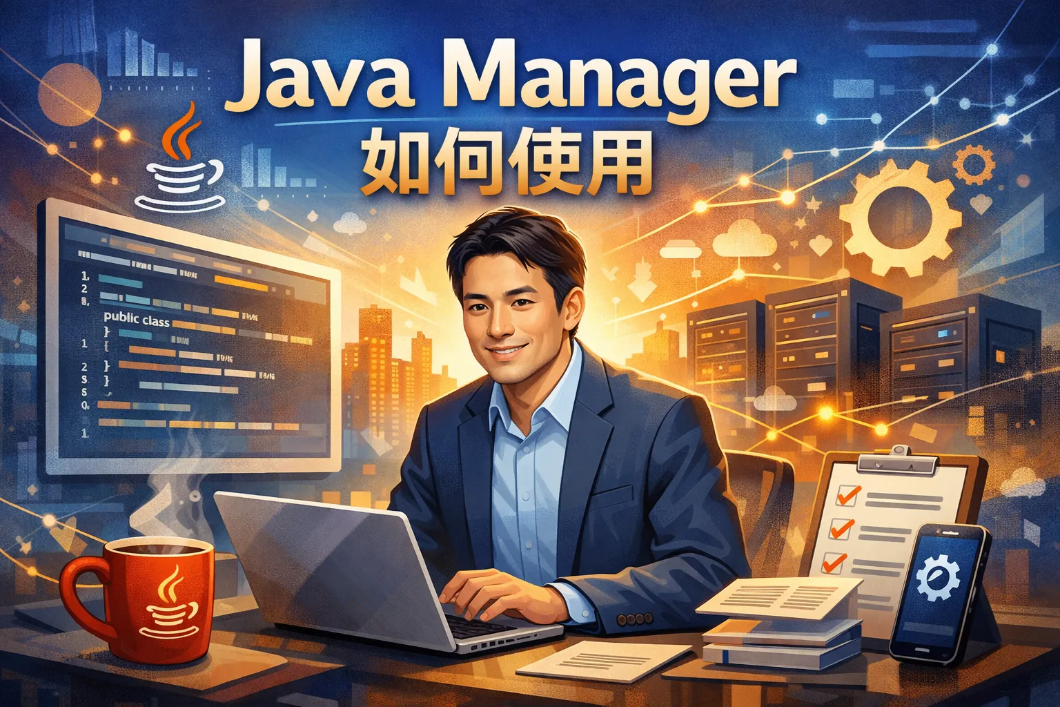 java manager 如何使用