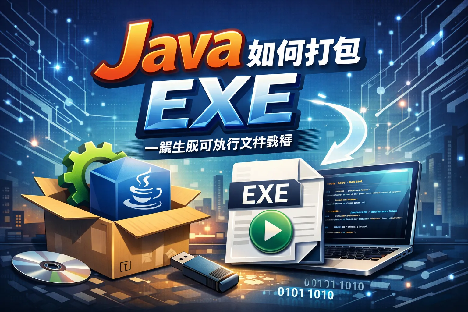 java 如何打包exe