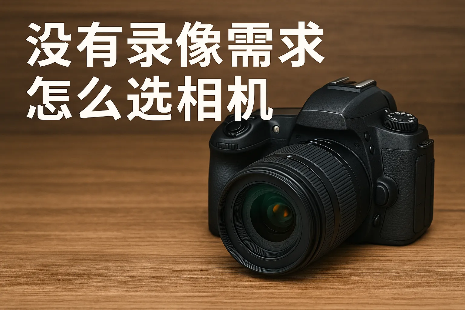 没有录像需求怎么选相机