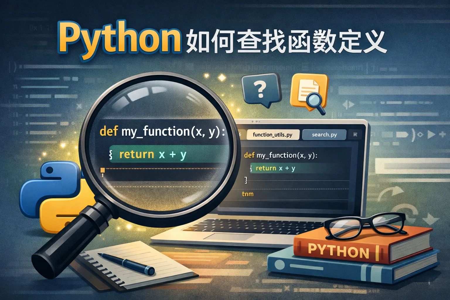 python 如何查找函数定义