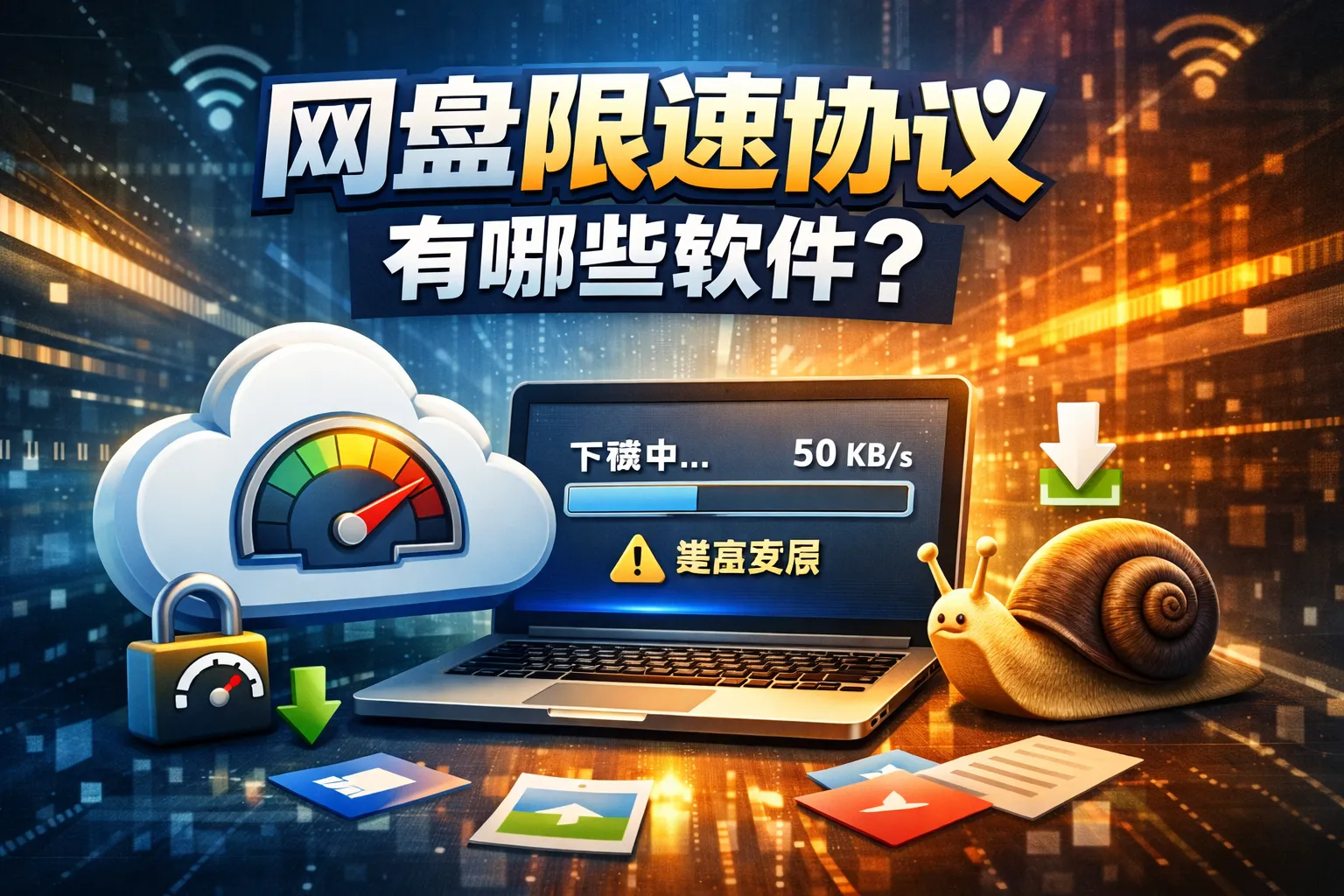 网盘限速协议有哪些软件