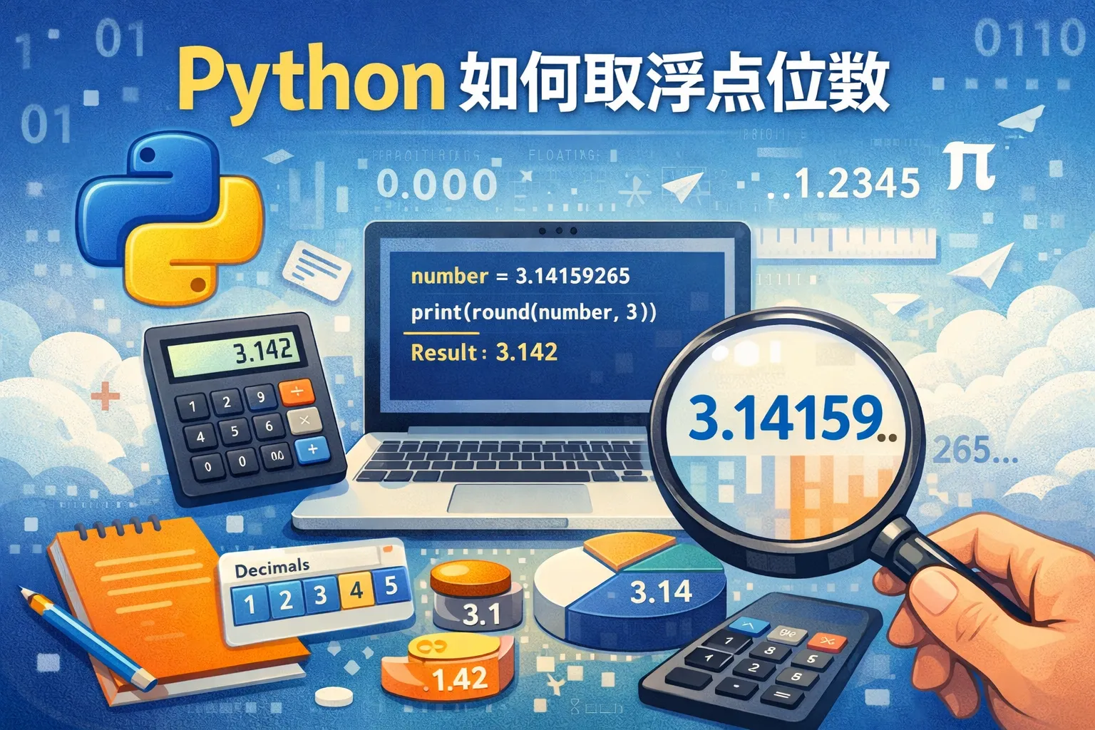 python如何取浮点位数