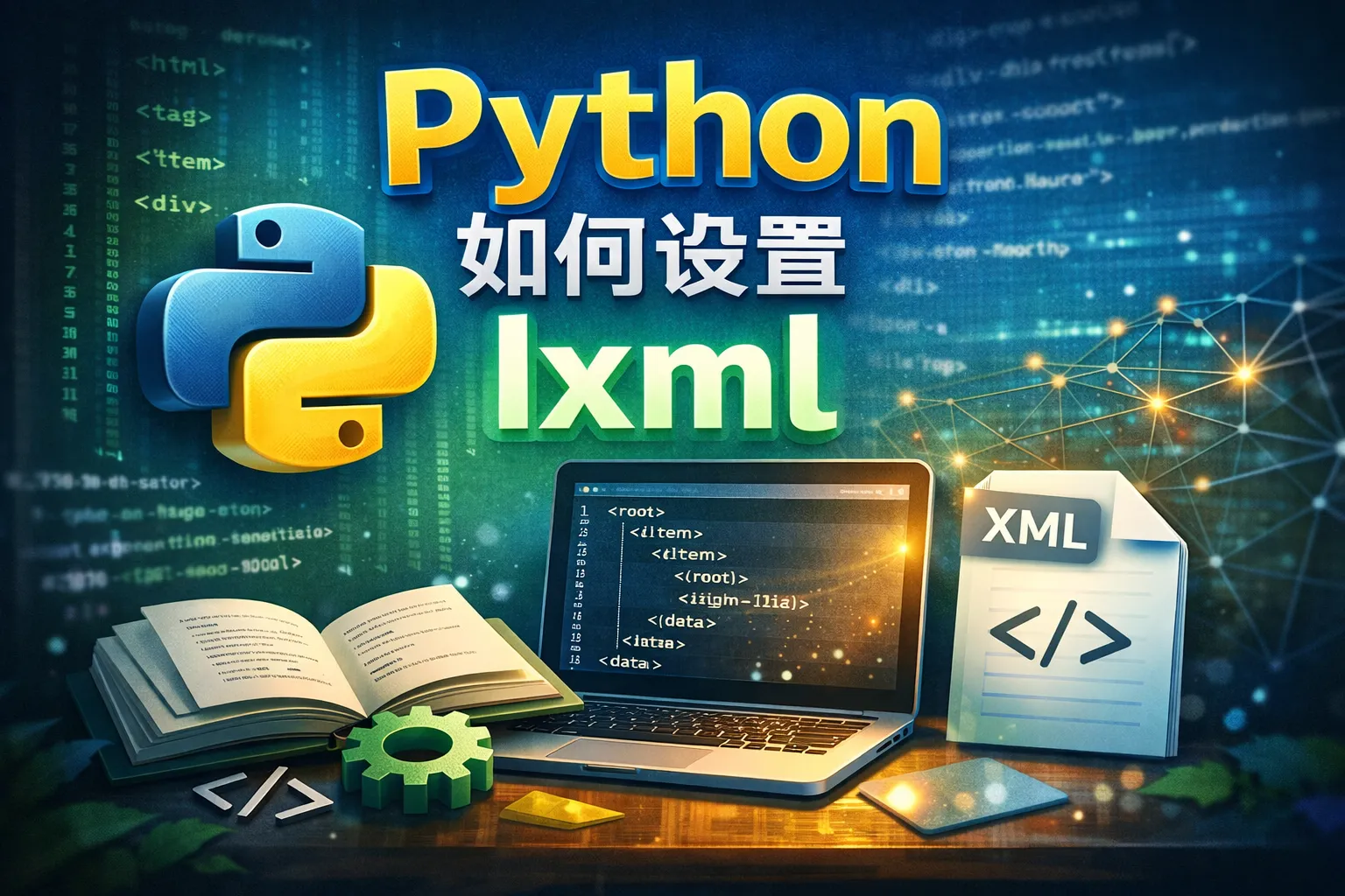 python如何设置lxml