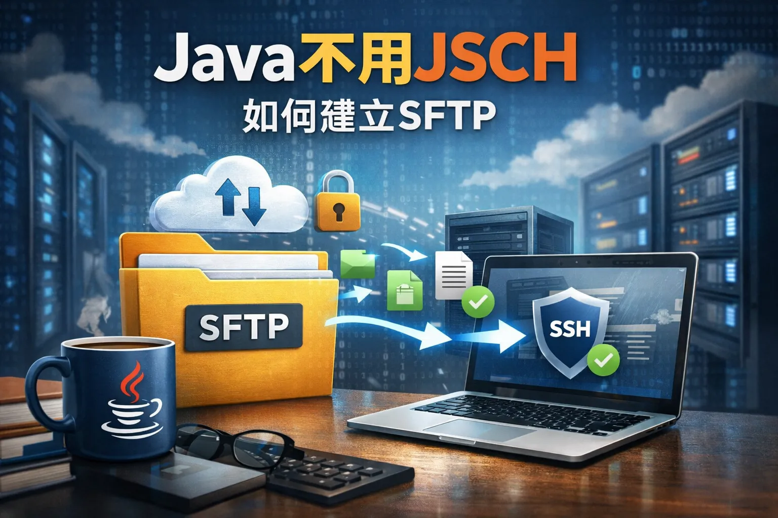 java不用jsch如何建立sftp