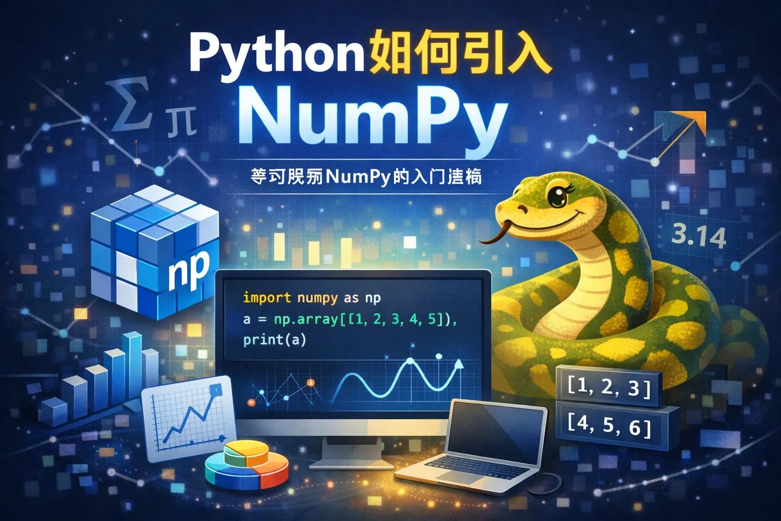 python如何引入numpy