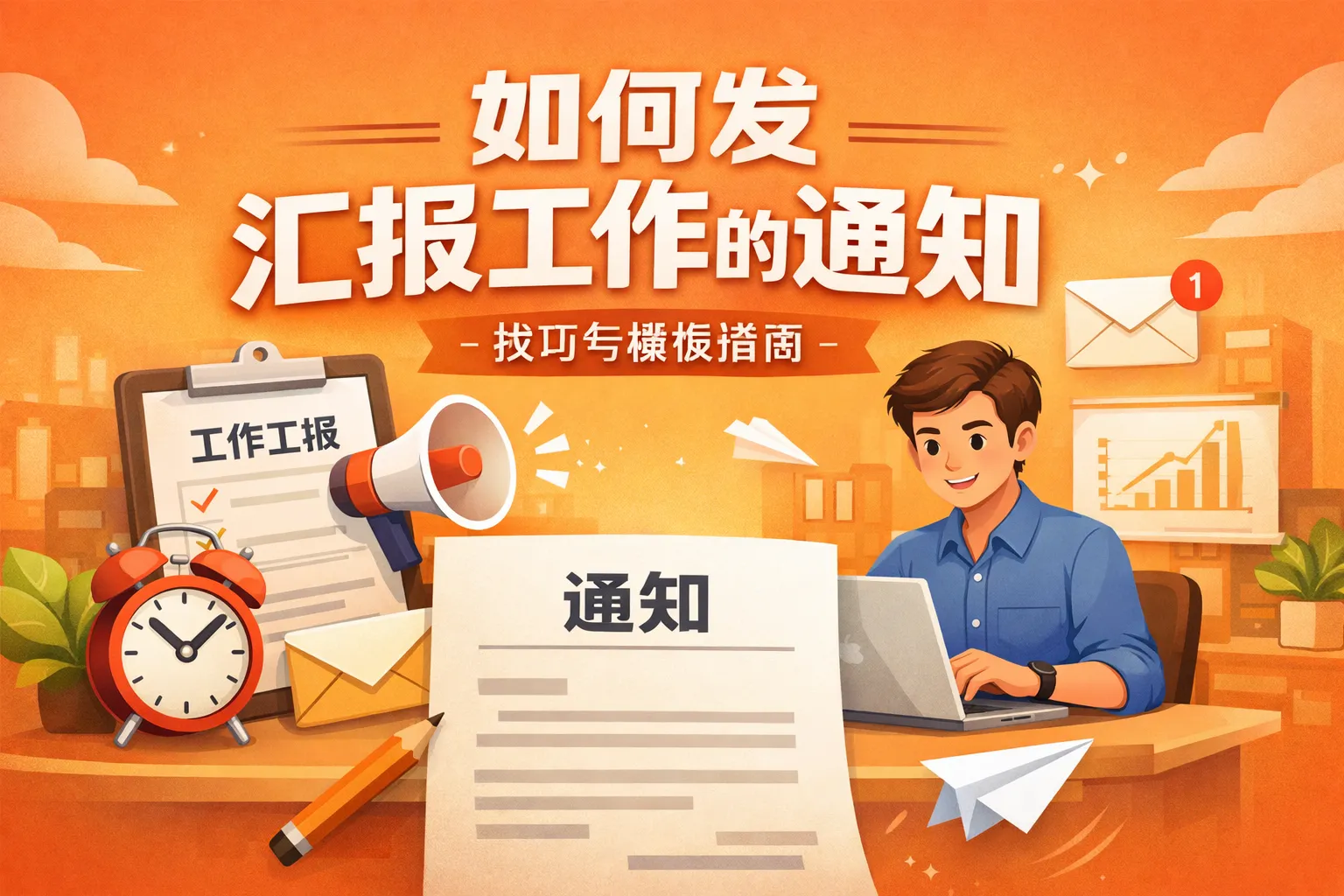 如何发汇报工作的通知