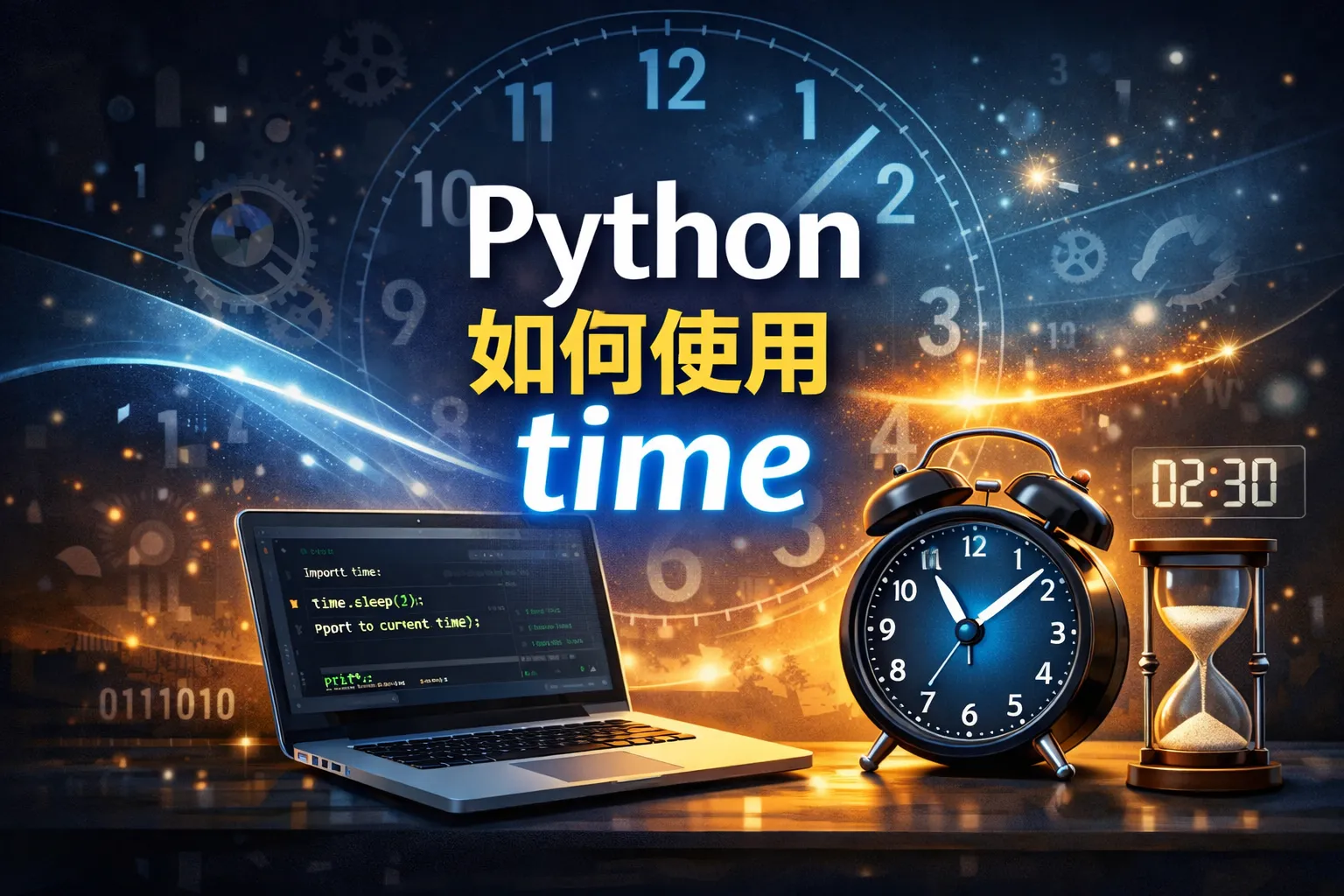 python如何使用time