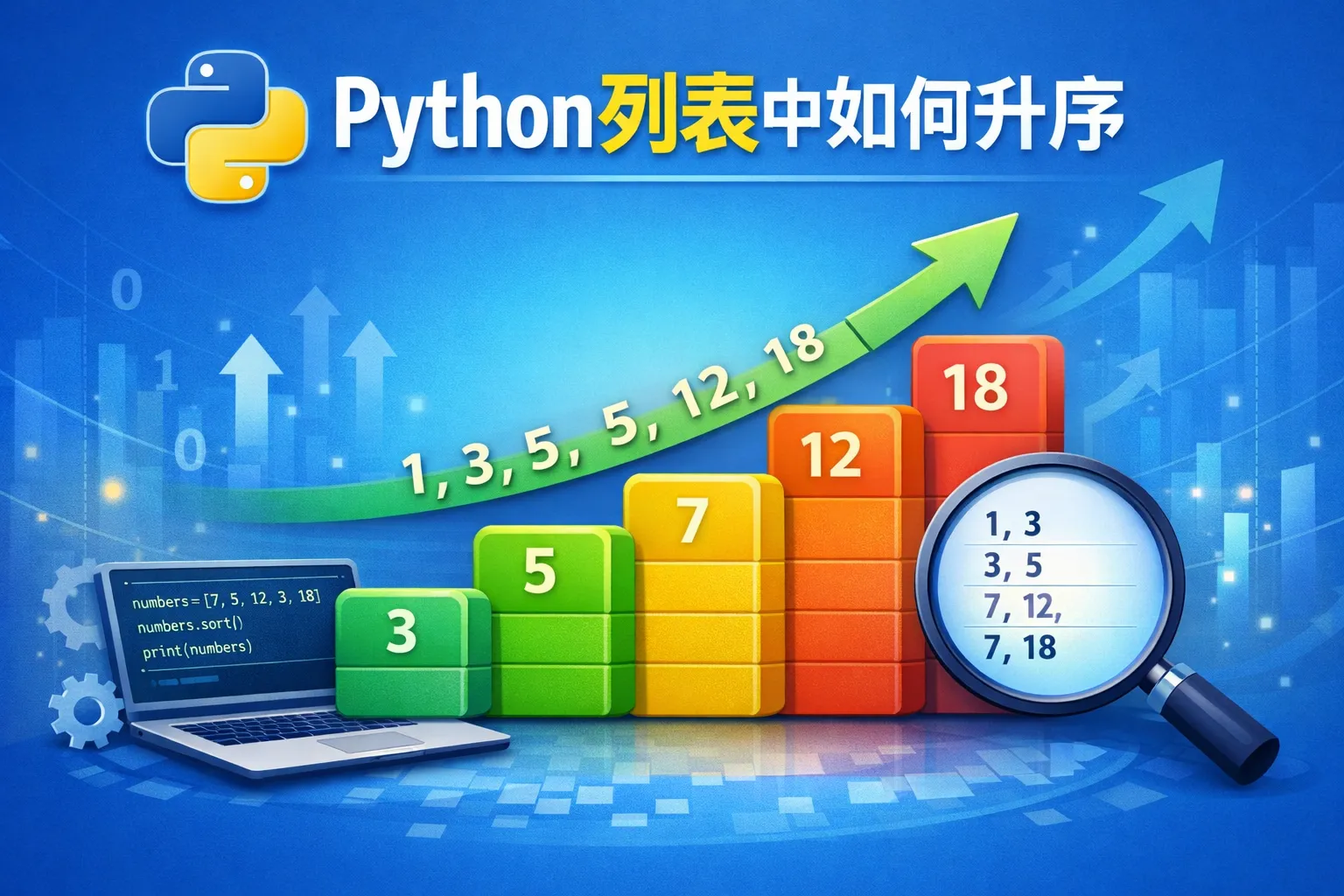 Python列表中如何升序