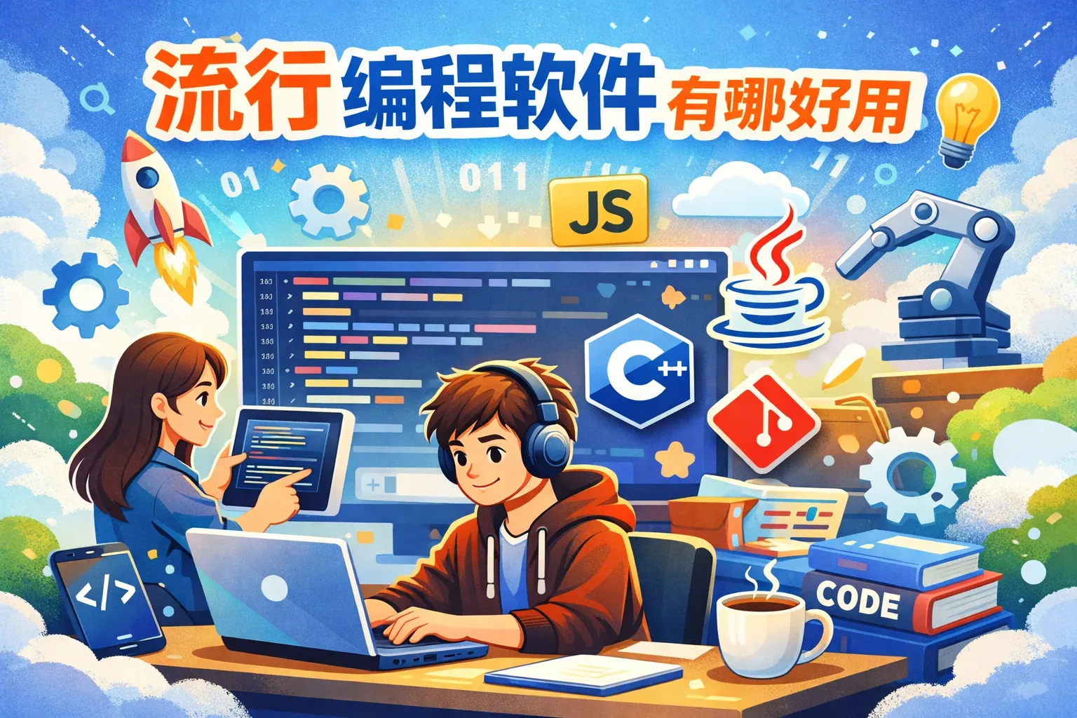 流行编程软件有哪些好用