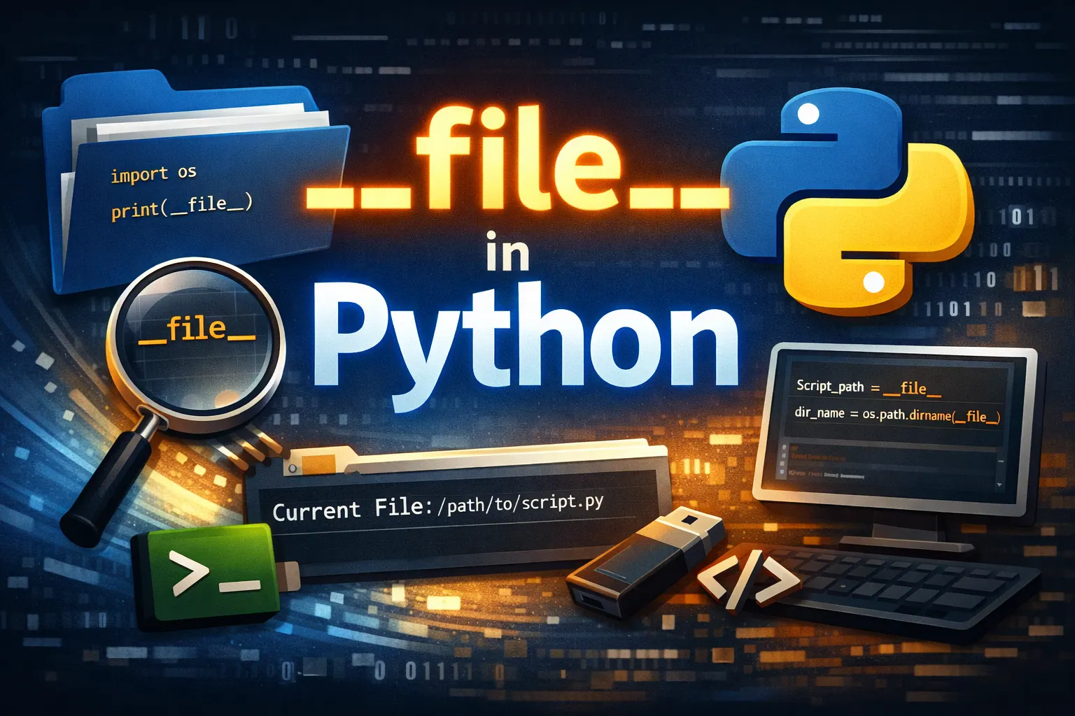 Python中的__file__