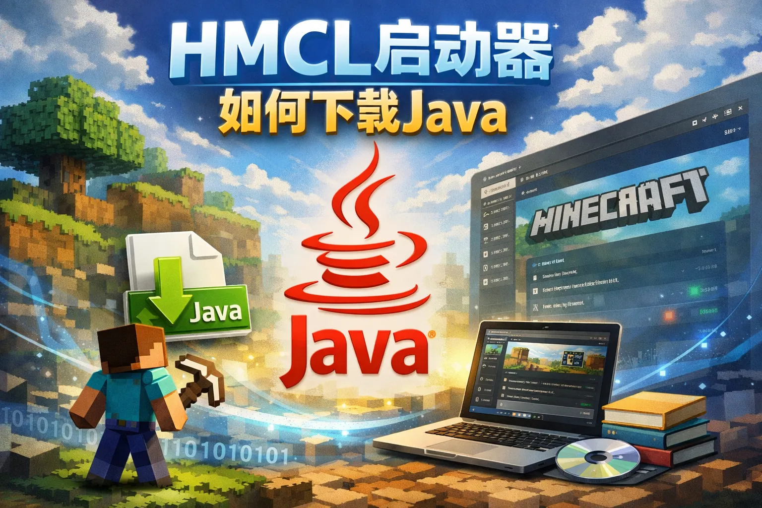 HMCL启动器如何下载java