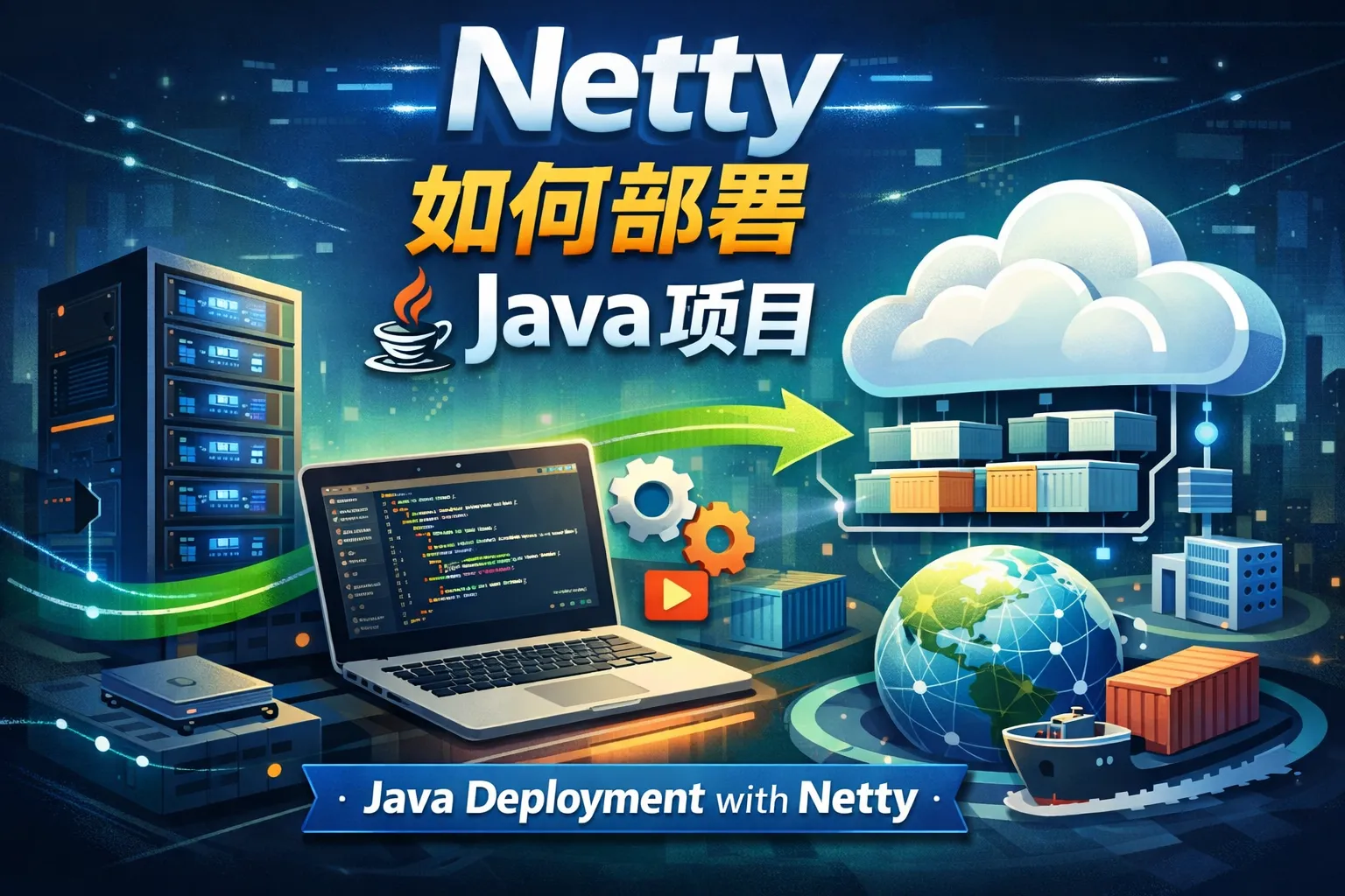 netty 如何部署java项目