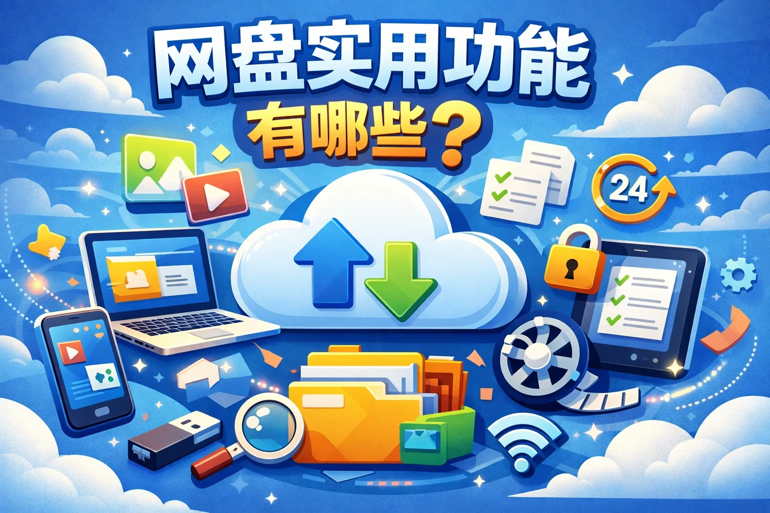 网盘实用功能有哪些