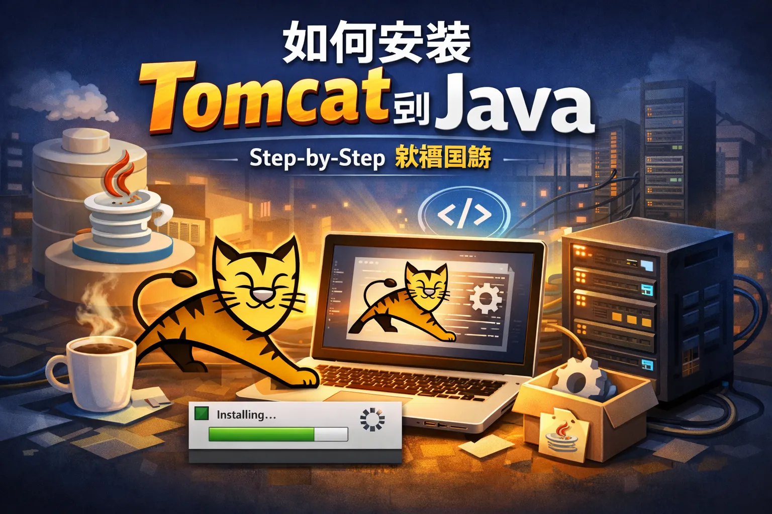 如何安装tomcat到java
