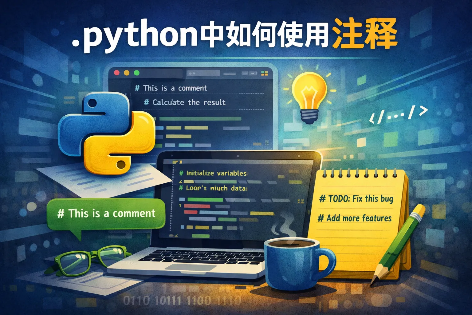 .python中如何使用注释