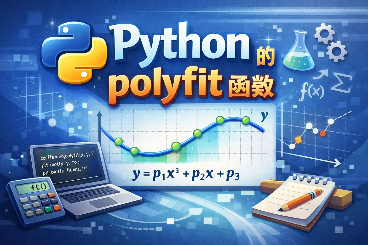 python的polyfit函数