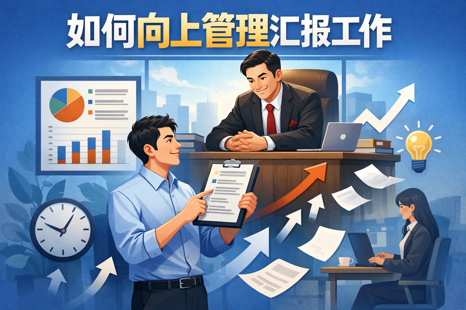 如何向上管理汇报工作