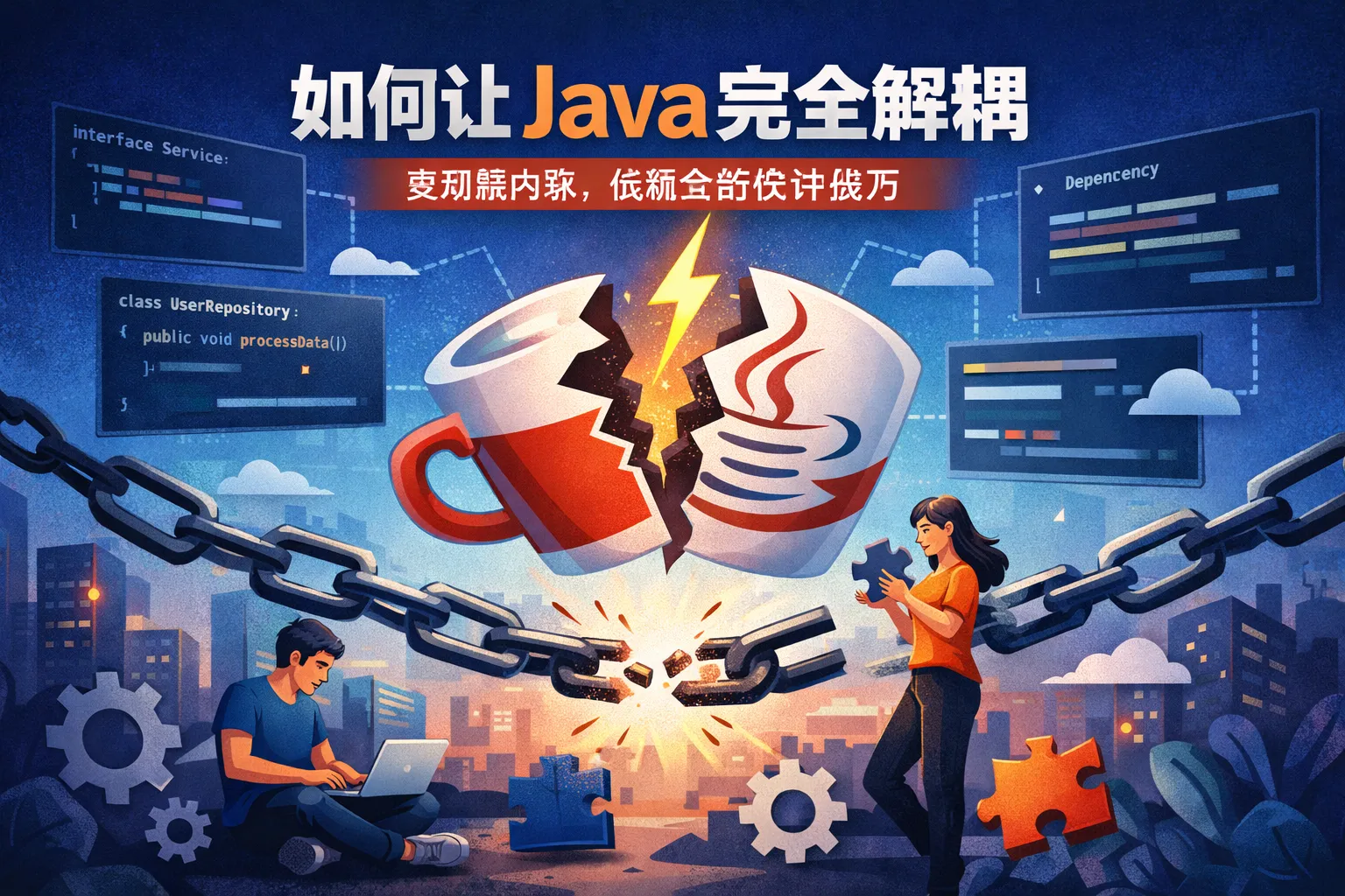 如何让java完全解耦